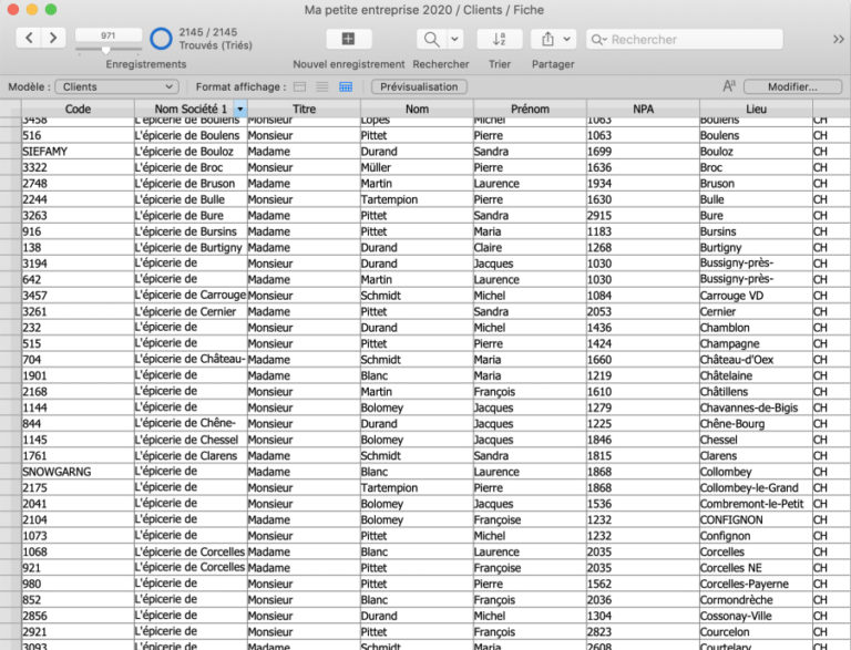 Les bases de données - ComptaBase